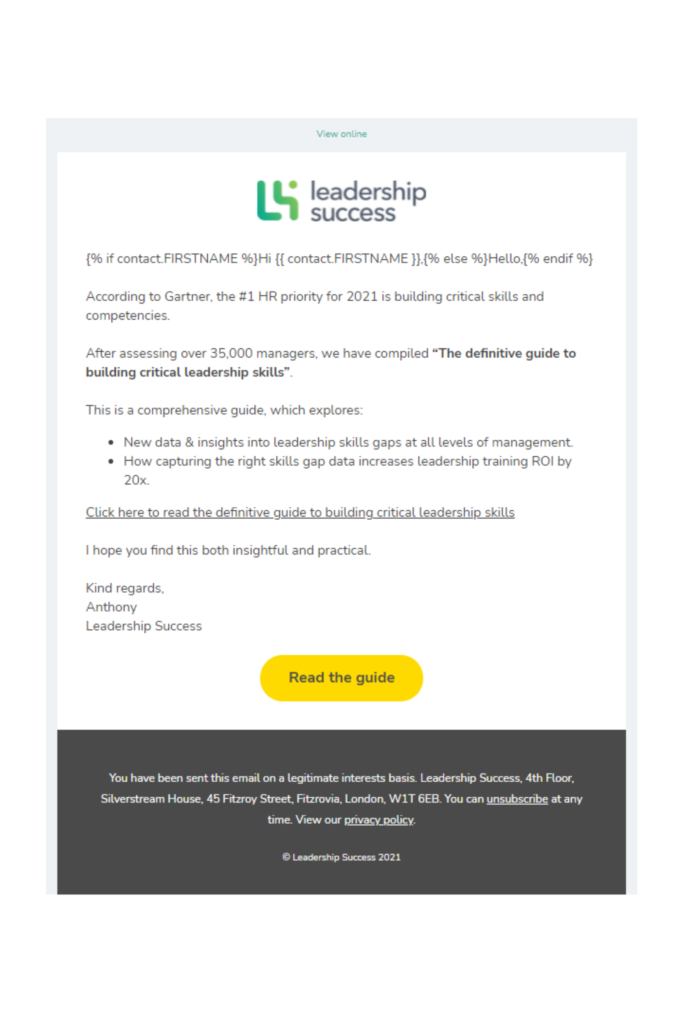 Email Design | WeDoCRM